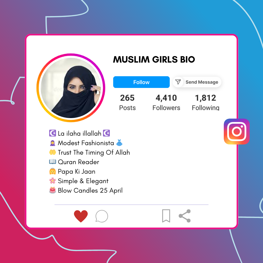 150+ Best Muslim Girls Bio For Instagram