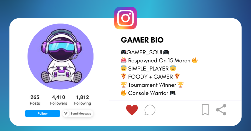 150+ Best Gamer Bio for Instagram: Ultimate Collection [2025]