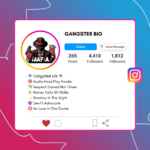 500+ Best Gangster Bio for Instagram Profile 2025