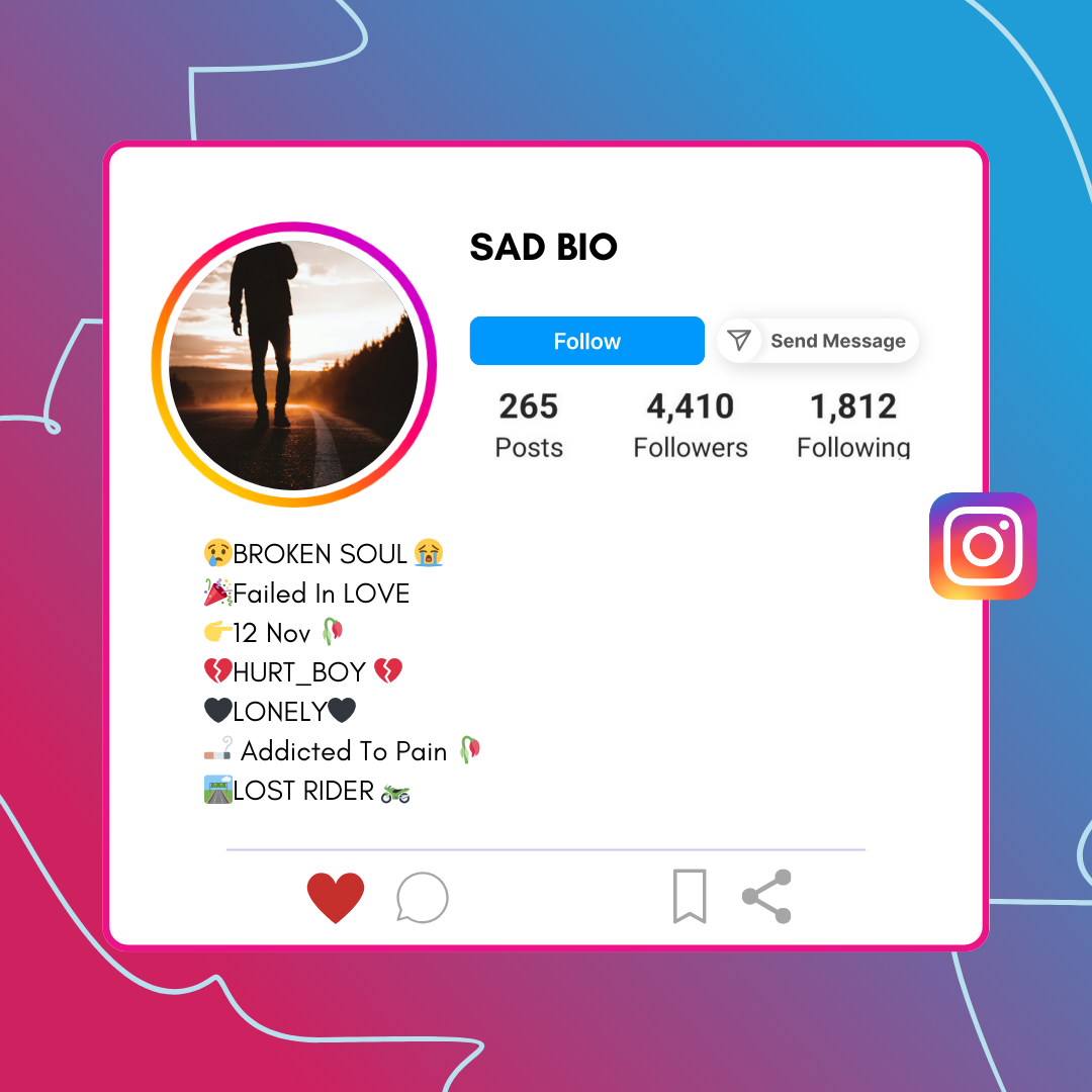 150+ Best Sad Instagram Bio