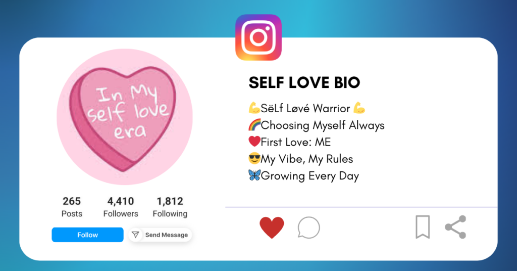150+ Best Self Love Bio for Instagram: Express Your Worth