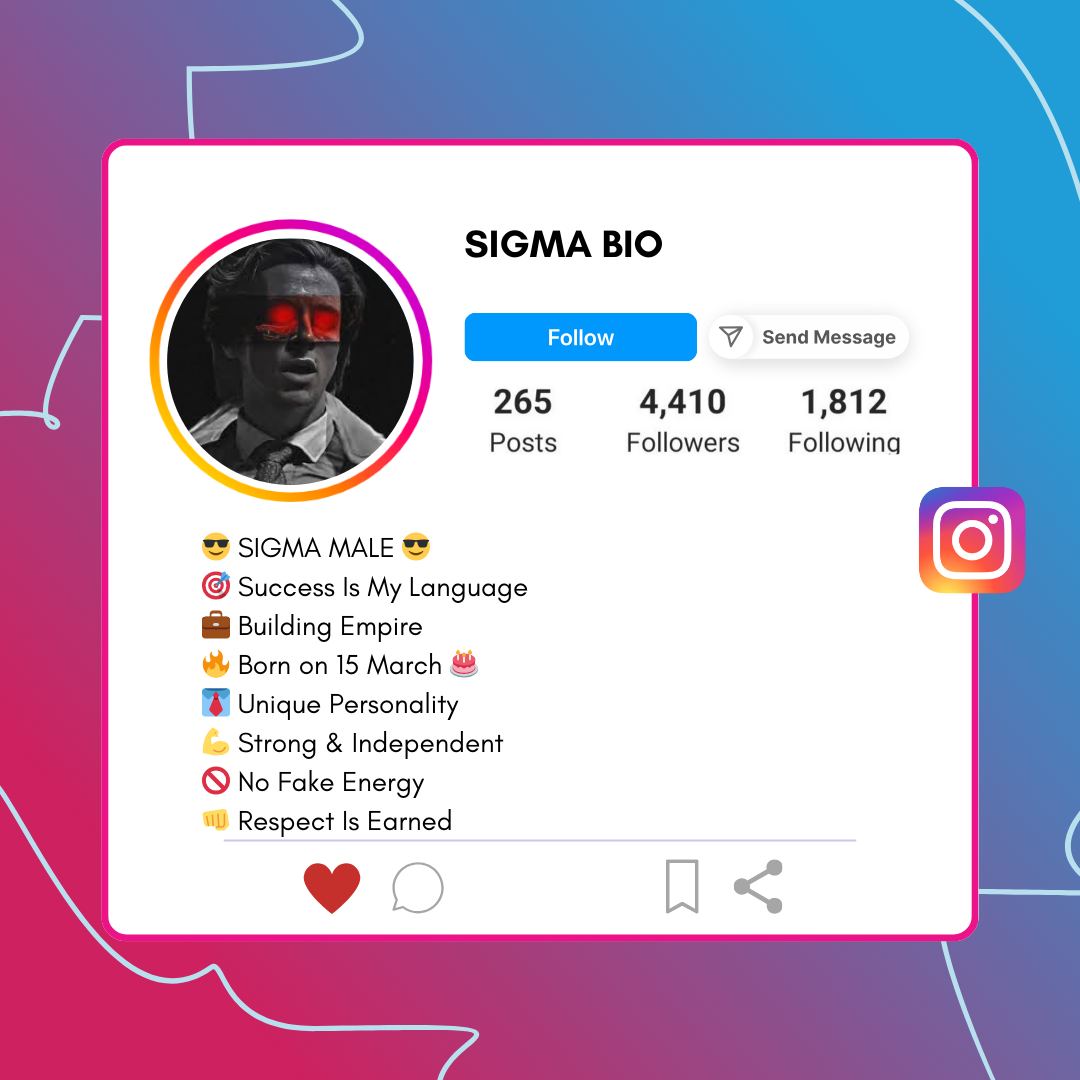 150+ Best Sigma Bio For Instagram | Lone Wolf Vibes