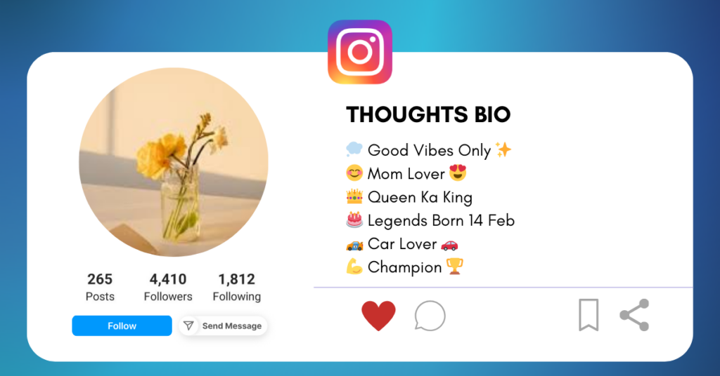 400+ Best Thoughts for Instagram Bio | Deep & Meaningful